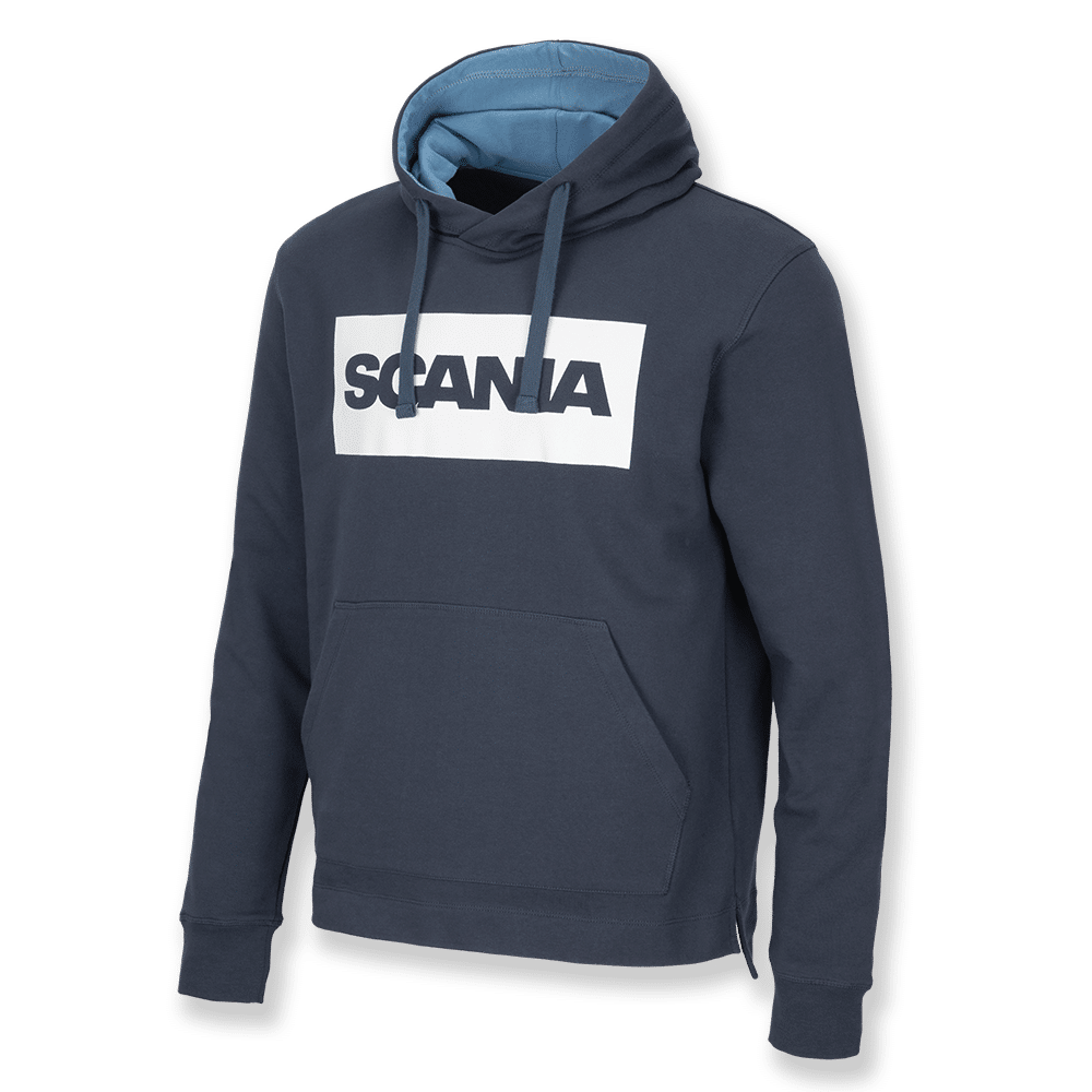 MEN’S DEEP BLUE BLOCK HOODIE - Westward Scania